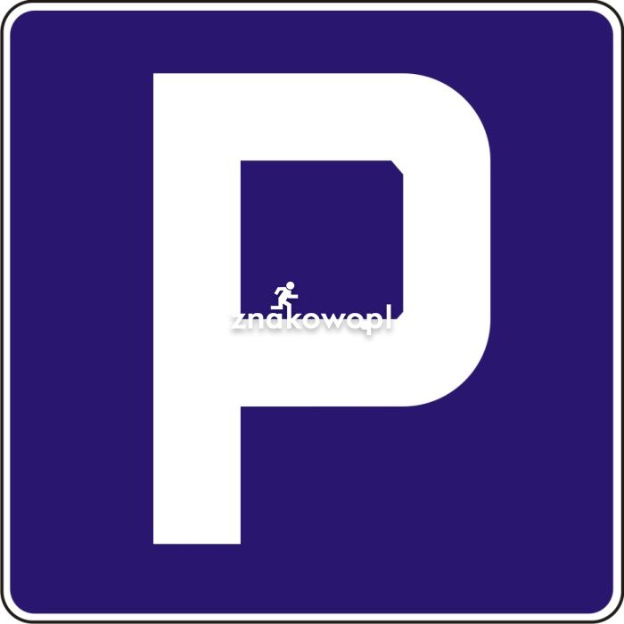 Znak D-18 Parking - drogowy informacyjny